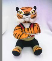 China Custom Kungfu Panda Tigress Plush Toy 20-40cm Soft Stuffed Animal for Promotion Gifts for sale