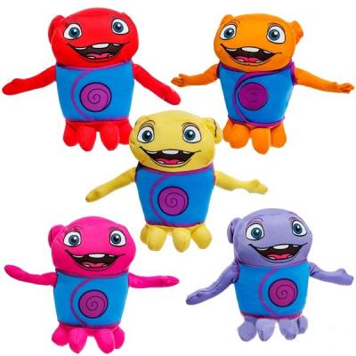 China Custom 20cm Cartoon Aliens Stuffed Plush Toys Dream Works Boov Plush OEM SGS for sale