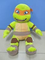 China 45cm Yellow Teenage Mutant Ninja Turtles Plush Toy Soft Polyester Stuffed Doll for Collection for sale
