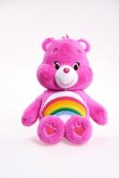 China Pink Care Bears Plush Toy 25cm Soft Stuffed Animal for Promotional Gifts for sale