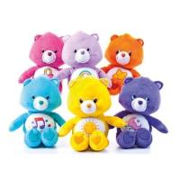 China Care Bears Plush Toy Keychain 12cm Eco-Friendly Soft Fleece for Promotion Gifts for sale