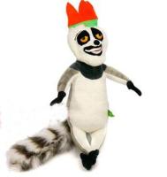 China Madagascar 3 Family Full Set Stuffed Plush Toys 20cm 25cm 30cm Polyester Soft Animal Dolls for sale