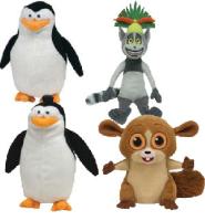 China 20cm Madagascar 3 Mort Plush Toy Cute Stuffed Animal Polyester Soft Doll for sale