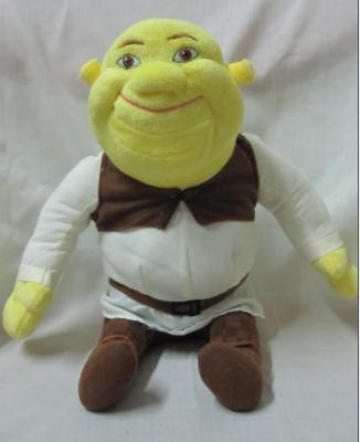 China Shrek Stuffed Animal Plush Toy 25cm Soft Cartoon Doll for Kids and Pets for sale