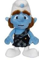 China Custom Blue Smurf Plush Toy 20cm Soft Stuffed Doll for Promotional Gifts OEM for sale