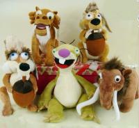 China Ice Age Cartoon Stuffed Plush Toy 20cm Polyester Soft Animal Doll for Collection Gift for sale