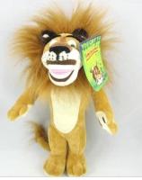 China Madagascar 3 Family Full Set Stuffed Plush Toys 20cm 25cm 30cm Polyester Soft Animal Dolls for sale