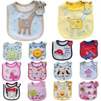 China Custom Eva Waterproof Baby Bibs 28x19cm Cotton Toweling for Boys Girls for sale