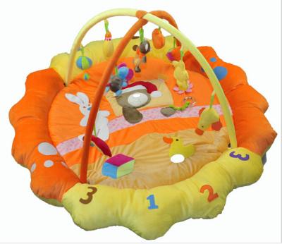 China Sunflower Baby Play Gym Activity Mat 120x120x60cm Soft Foam Toddler Playpen for sale