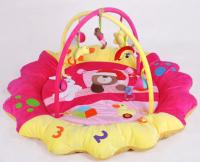 China Sunflower Baby Play Gym Activity Mat 120x120x60cm Soft Foam Toddler Playpen for sale