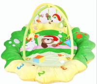 China Sunflower Baby Play Gym Activity Mat 120x120x60cm Soft Foam Toddler Playpen for sale