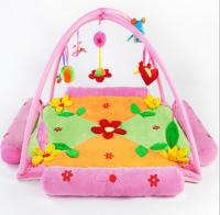 China Baby Play Gym with Mat 90x90x60cm Soft Foam Toddler Activity Toy Indoor Play Center for sale
