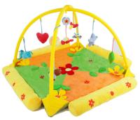 China Baby Play Gym with Mat 90x90x60cm Soft Foam Toddler Activity Toy Indoor Play Center for sale