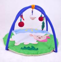 China Baby Play Gym Mat 120x120x60cm Soft Foam Infant Activity Toy Floor Mat with Melodies for sale