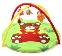 China Panda Soft Cotton Baby Play Gym 90x90x60cm with Hanging Toys and Melodies for sale