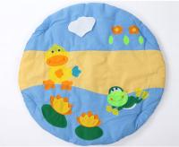 China Baby Play Gym Mat 90x90x60cm Soft Foam Activity Toy with Hanging Toys for Toddlers for sale