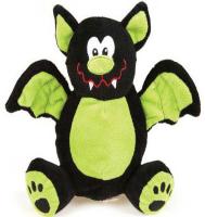 China 10 inch Green Halloween Plush Teddy Bear Stuffed Toy 25 cm Custom OEM for sale