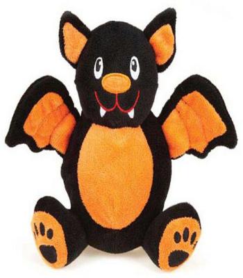 China OEM 25cm Orange Halloween Teddy Bear Soft Plush Stuffed Animal for Kids Gifts for sale
