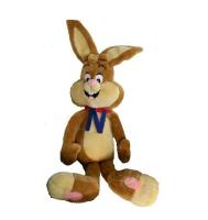 China 16 Inch Soft Plush Easter Bunny Stuffed Toy for Festival Celebration OEM Custom Logo for sale