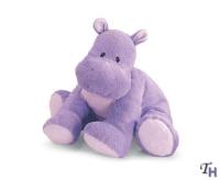China 10 inch Purple Hippo Stuffed Animal Plush Toy 25cm Soft Children Gift for sale