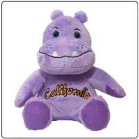 China 10 inch Purple Hippo Stuffed Animal Plush Toy 25cm Soft Children Gift for sale