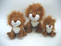 China 10inch Wild Lion Stuffed Animal Plush Toy 25cm Soft Plush for Promotion Gifts OEM for sale