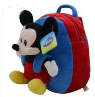 China Cute Soft Kids School Backpacks Disney Mickey Mouse School Bag for sale