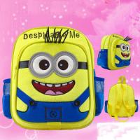 China Despicable Me Minion Children School Backpack / Kids Back Packs for sale