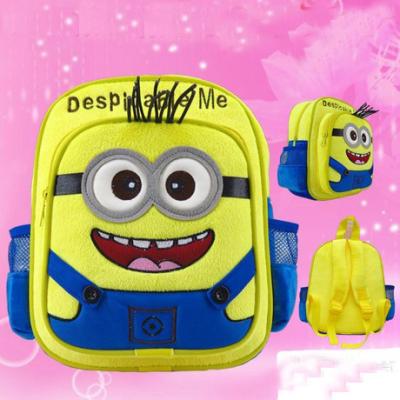 China Despicable Me Minion Children School Backpack / Kids Back Packs for sale