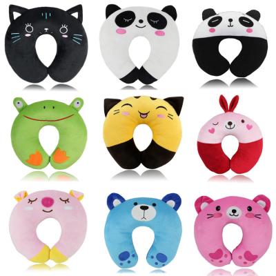 China Plush U Shape Travel Neck Pillow 32x32cm Animal Cushion for Nursing for sale