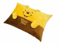 China Custom OEM Disney Winnie the Pooh Plush Baby Pillow 30x40cm Yellow for sale
