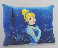 China Custom Disney Princess Cinderella Plush Pillow 30x40cm Soft Fabric Bedding for Kids for sale