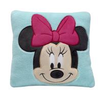 China Blue / Pink Disney Mickey Mouse Plush Pillow Minnie Mouse Cushion for sale