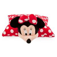 China Disney Minnie Mouse Toddler Pillow 40x45cm Red Polyester Plush Head Cushion for sale