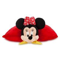 China Custom OEM Disney Mickey Mouse Plush Pillow Cushion 40x45cm Polyester Red for Bedding for sale