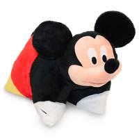 China Custom OEM Disney Mickey Mouse Plush Pillow Cushion 40x45cm Polyester Red for Bedding for sale