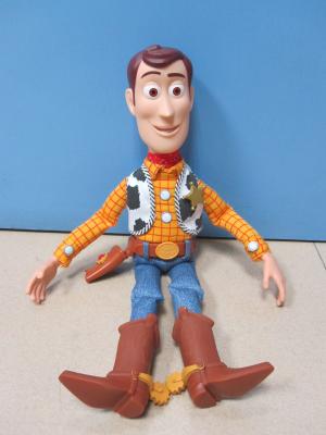 China Disney Pixar Toy Story Talking Sheriff Woody Plush Toy 45cm with Sound Function for sale
