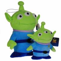 China Disney Pixar Toy Story Alien Plush Toy 10cm 30cm 40cm Soft Polyester Stuffed Doll for sale