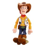 China Disney Pixar Toy Story Sheriff Woody Plush Toy 45cm OEM Custom Logo for Party Promotion for sale