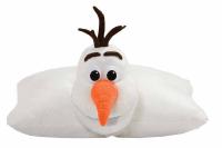 China Custom Disney Frozen Olaf Cushion Pillow 18 inch White Soft Plush OEM for sale