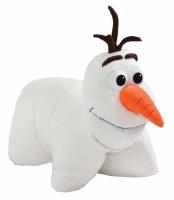 China Custom Disney Frozen Olaf Cushion Pillow 18 inch White Soft Plush OEM for sale