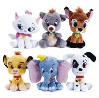 China 8 Inch Disney Big Head Classic Characters Soft Stuffed Plush Toy 20cm Polyester for sale