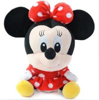 China Custom Logo Big Head Minnie Mouse Soft Toy Pink Disney Plush 20cm for sale