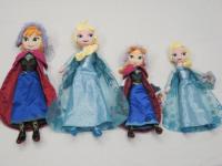 China Disney Frozen Family Full Set Plush Toys 18cm 45cm Soft Stuffed Dolls for Collection for sale