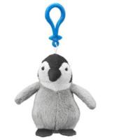 China Custom 12cm Penguin Plush Toy Keychain OEM Promotional Gift Soft Stuffed Animal for sale