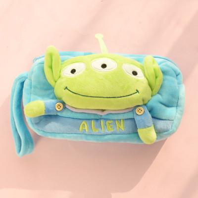 China Toy Story 3 Alien Plush Pencil Case 18x8x5cm Eco-Friendly Promotional Gift for sale