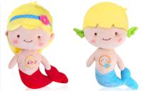 China Custom OEM Plush Mermaid Doll 20cm 25cm Soft Stuffed Toy for Promotion for sale
