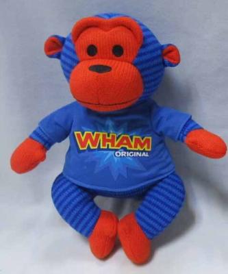 China Knitted Monkey Stuffed Animal Toy 22cm CE EN71 ASTM F963 Plush for Kids for sale