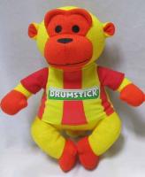 China Knitted Monkey Stuffed Animal Plush Toy 22cm Yellow for Promotion Gifts CE EN71 for sale