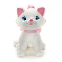 China White Cartoon Disney Marie Aristocats Plush Toy 25cm Custom OEM for sale